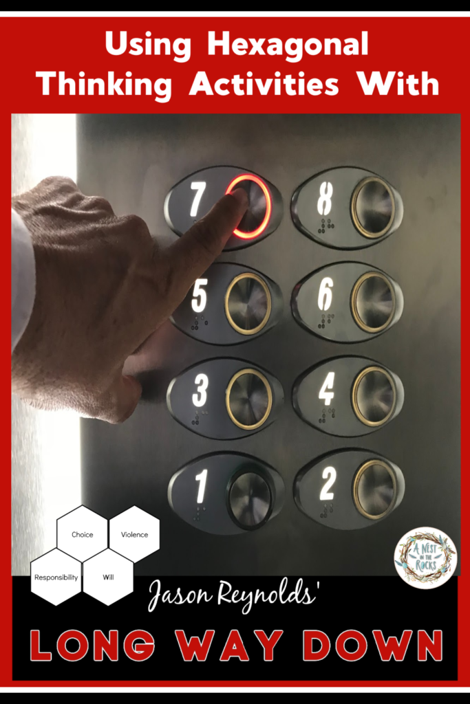 New! Using Hexagonal Thinking Activities for Long Way Down - A Nest in ...